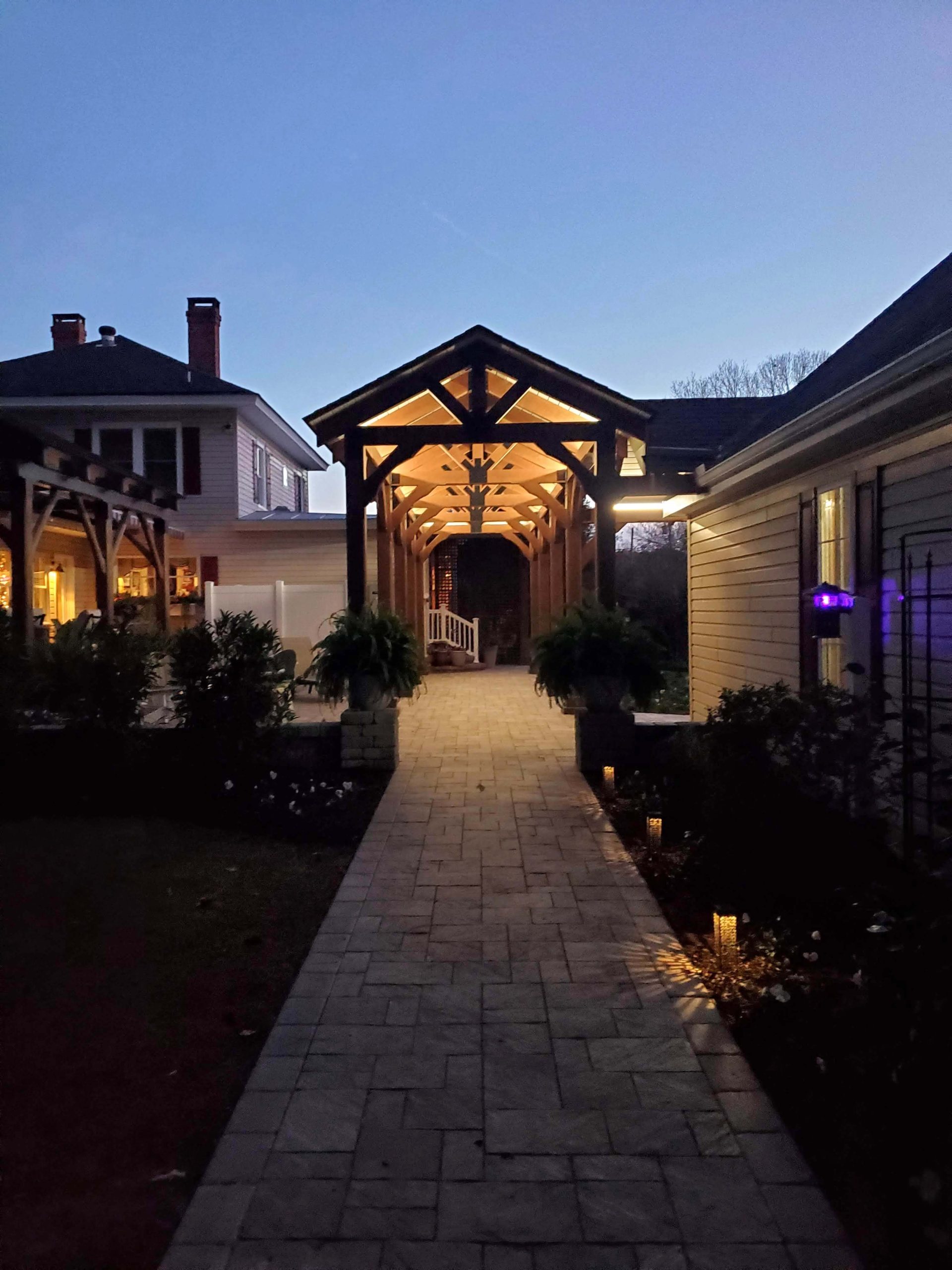 Outdoor Breezeway by Home Remodeler | Mast Builders Inc.