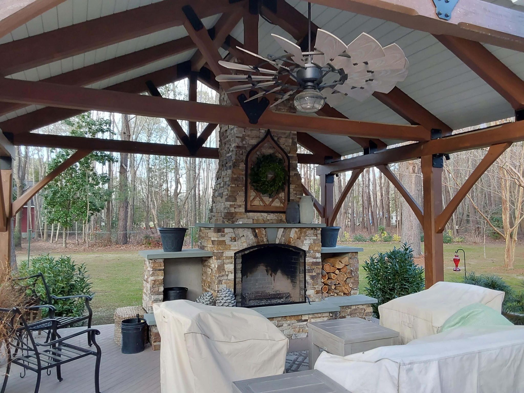 Outdoor Breezeway by Home Remodeler | Mast Builders Inc.